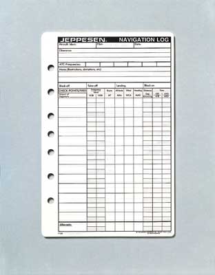 Log de Navigation IFR conforme aux recommandation OACI